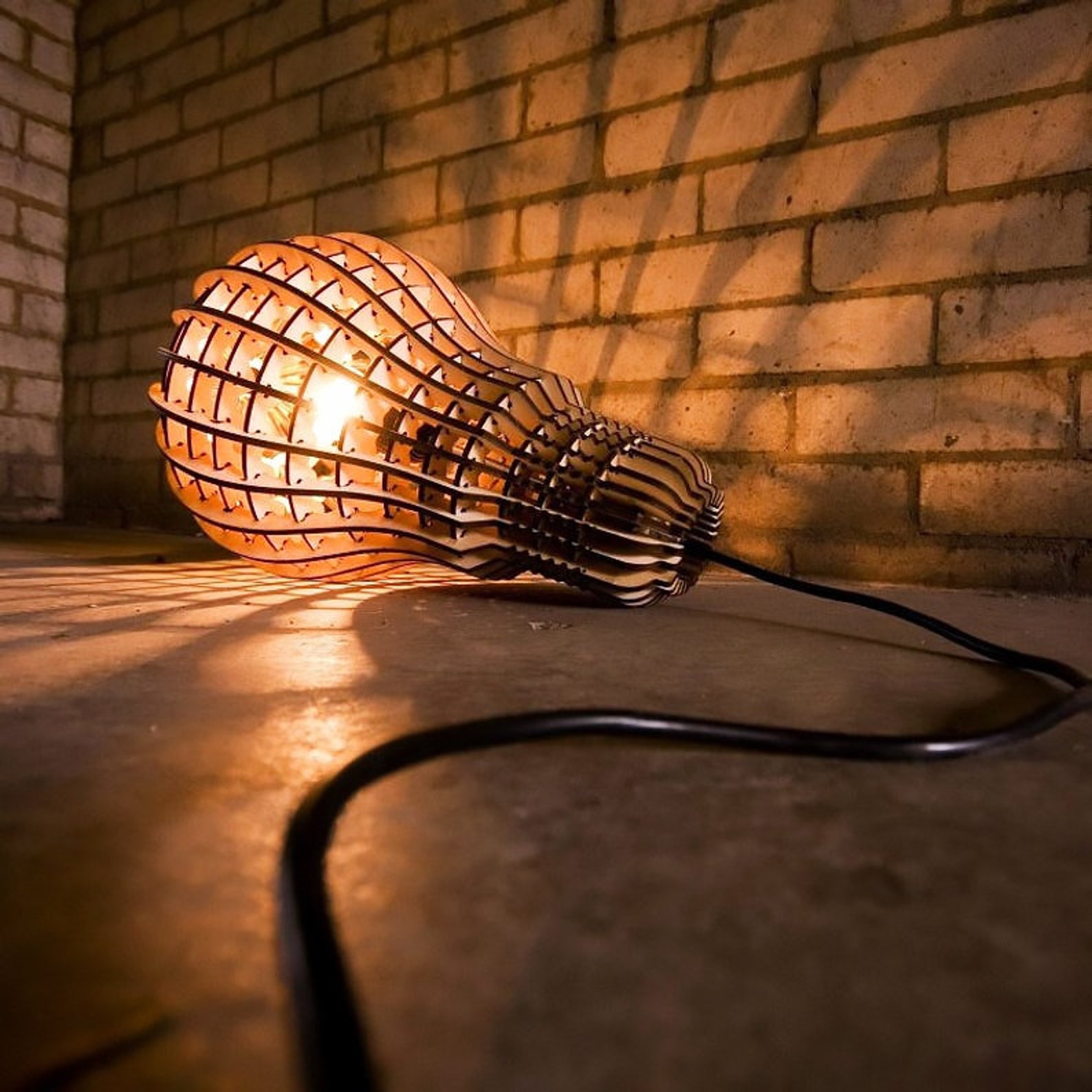 Lamp in a Lamp.glowforge Lamp Svg File Lamp Shade Laser Cut | Etsy