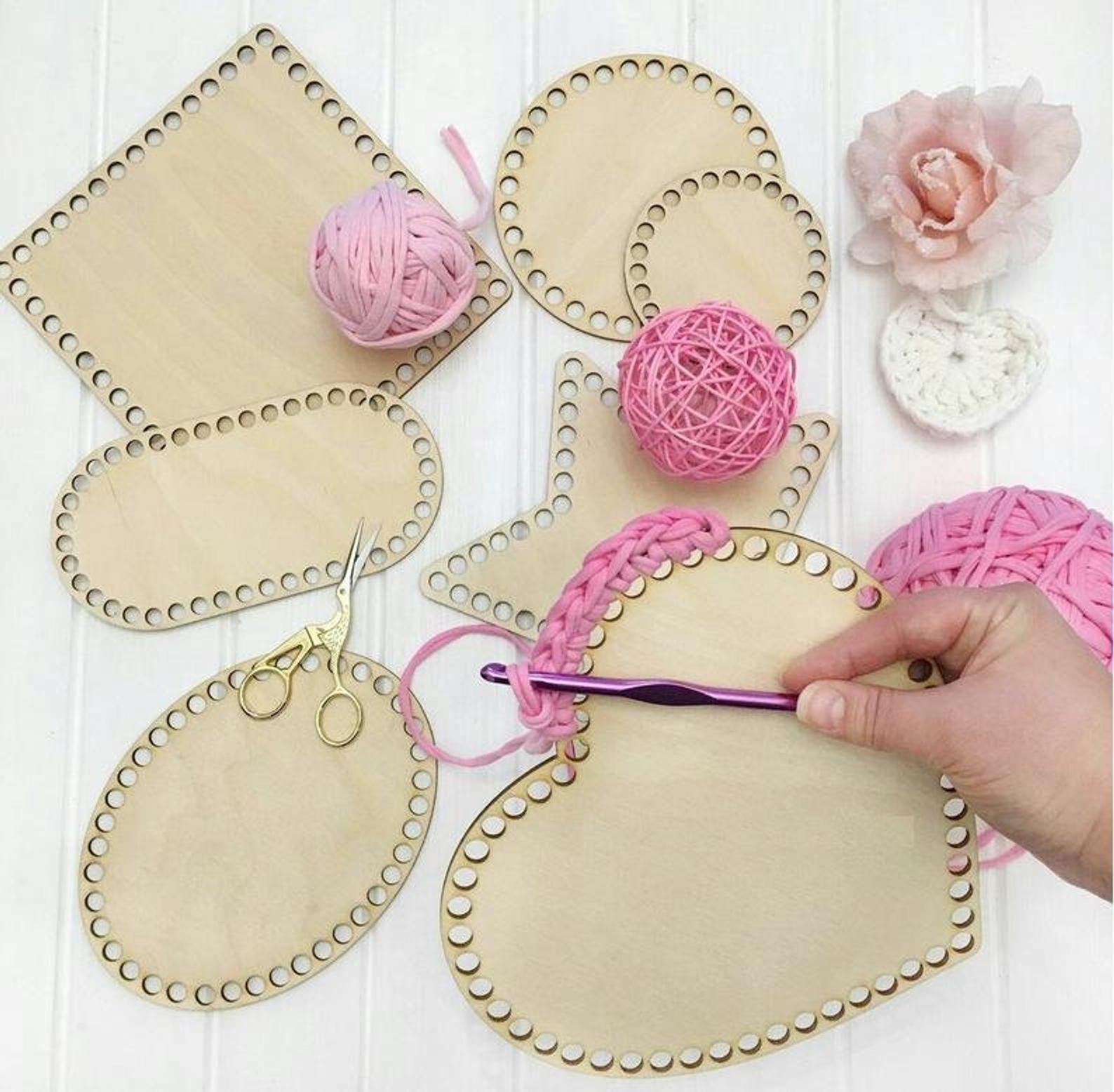 Bottoms for Knitting.laser Cut Files SVG DXF CDR Vector Plans - Etsy