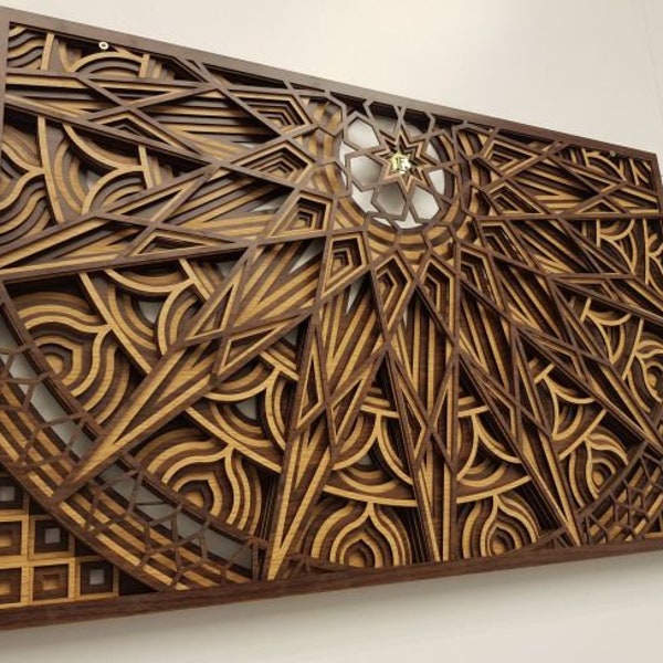 Laser Cut Wood Panel - Etsy