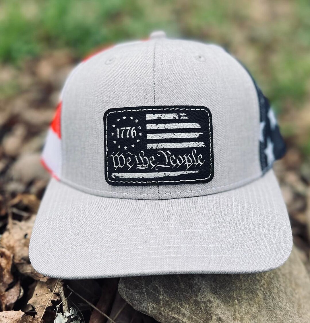 We the People American Flag Hat - Etsy