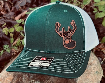 Whitetail Hat, Richardson 115 Deer Antlers Cap, Deer Hunting Hat, White ...