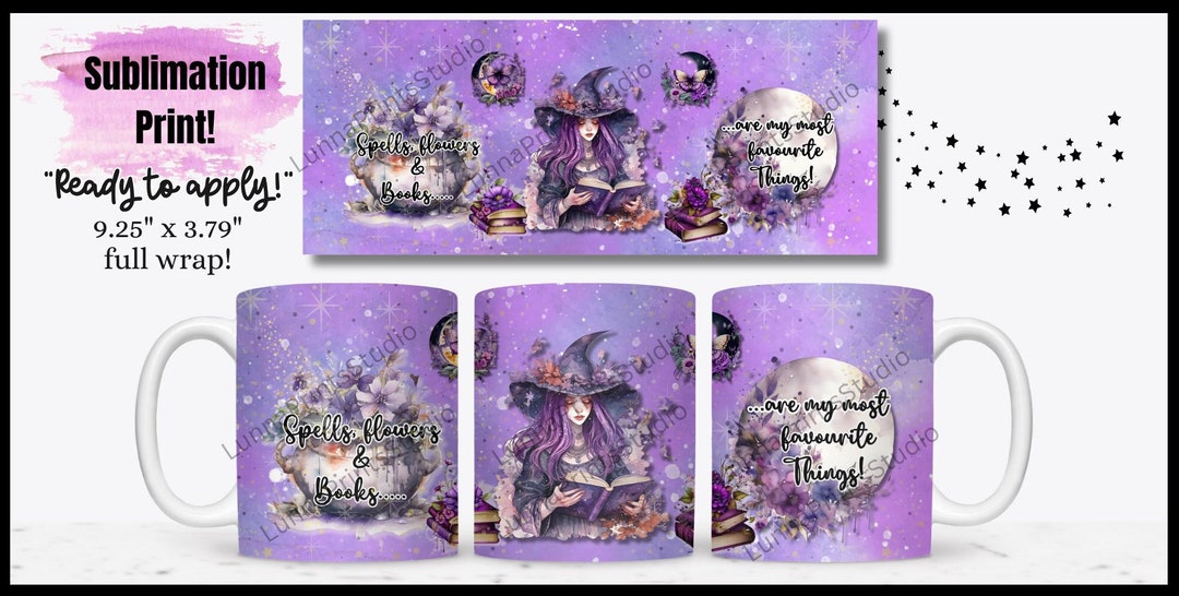 2 Sublimation Design Prints Ready to Use Printed Image Transfers Full ...