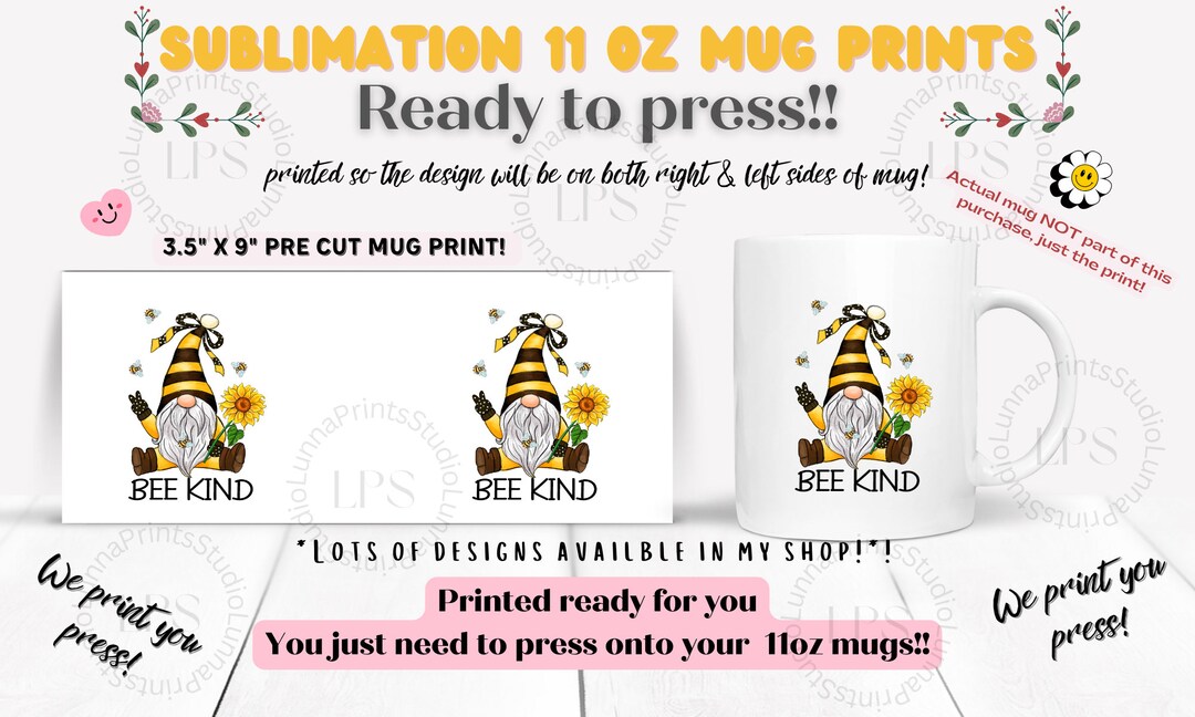Set of 2 Dye Sublimation Designs Ready to Heat Press Print - Etsy
