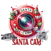 Santa Cam Ornaments - Etsy