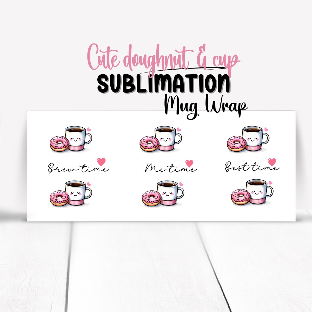 Ready to Press SUBLIMATION Mug Wraps Sub Prints-designs Image Transfers ...