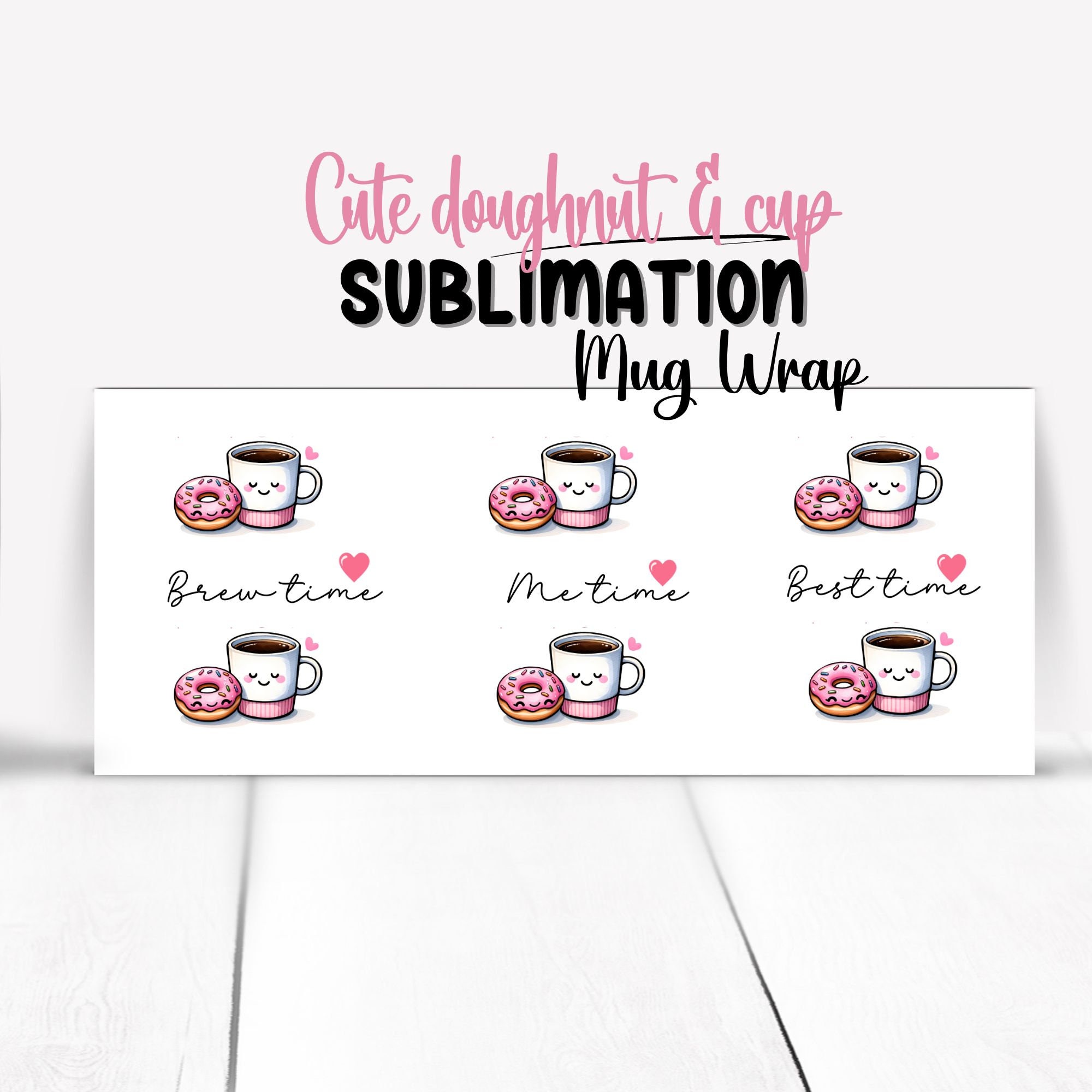 Ready to Press SUBLIMATION Mug Wraps Sub Prints-designs Image Transfers ...