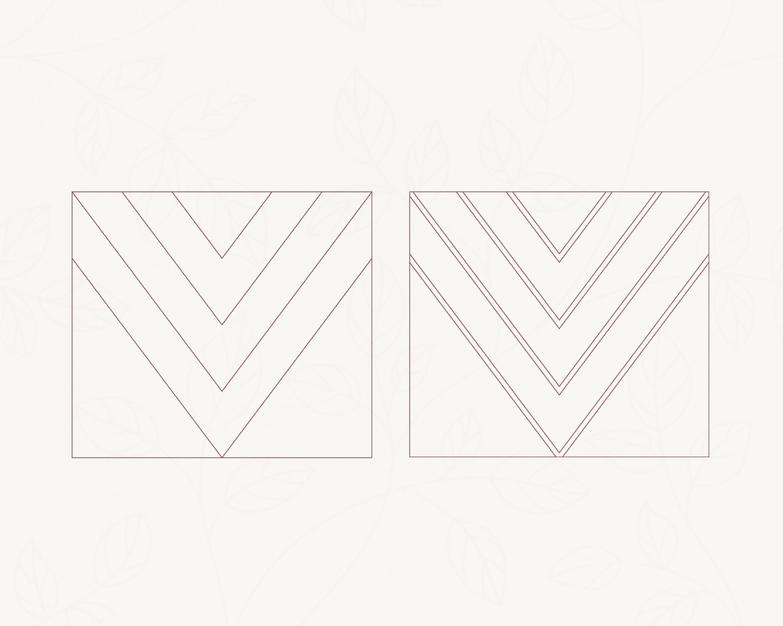 V Split Tumbler Template BUNDLE SVG for Skinny Straight Hogg - Etsy