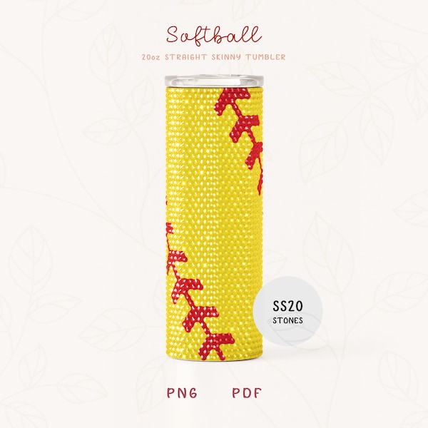 Softball Rhinestone - Etsy