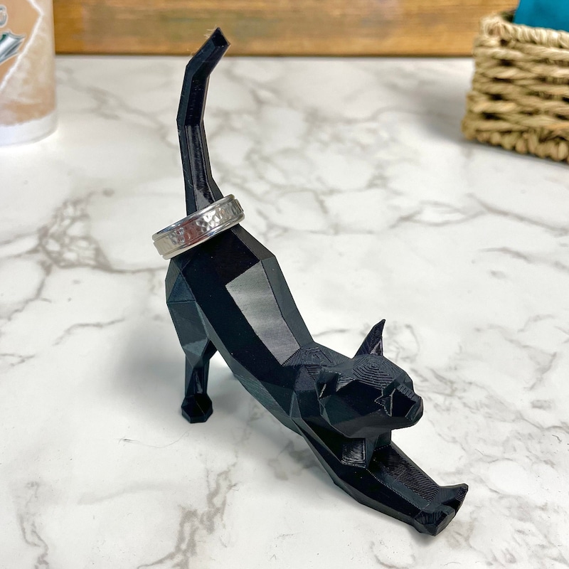 Cat Ring Holder - Etsy