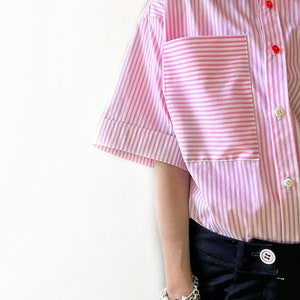 Sewing Digital Pattern - Oversize Shirt // Oversize Shirt PDF Sewing ...