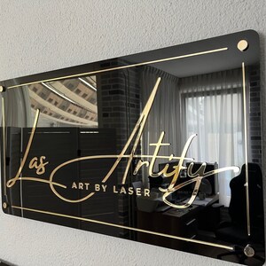 Unique Custom Made Business Sign for Your Company With Stand Offs ...