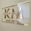 Large Entryway Sign for Wall , Custom Acrylic Lobby Sign , Double Sided ...