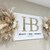 Personalized Frosted Acrylic Business Sign With Golden Lettering and ...