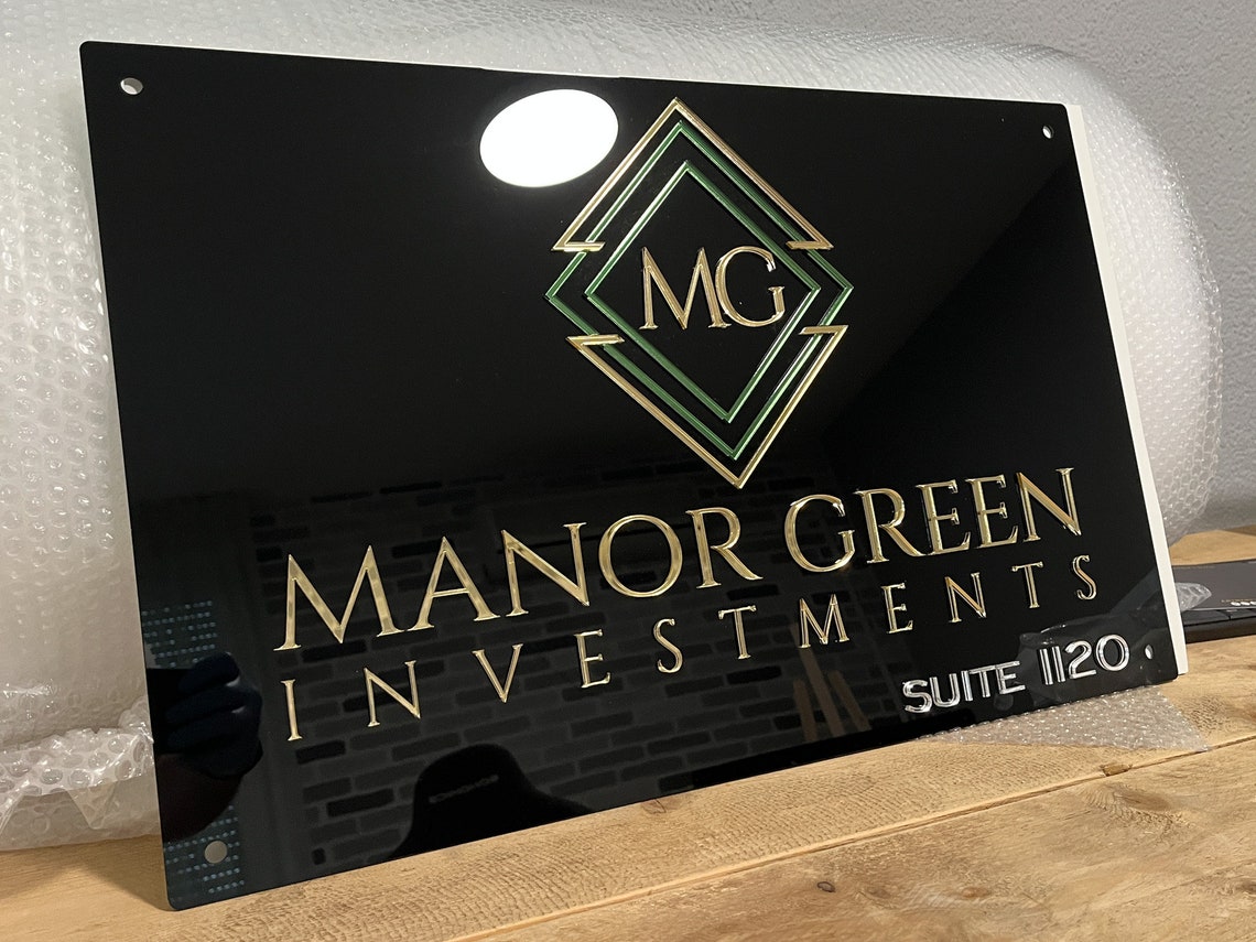 Custom Business Sign Personalized Logo Signage for Your - Etsy