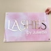 Custom Acrylic Salon Sign With Pink Blush Background golden - Etsy