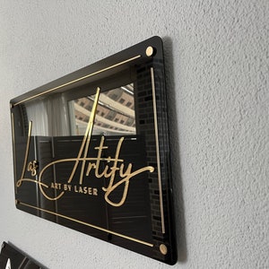 Unique Custom Made Business Sign for Your Company With Stand Offs ...