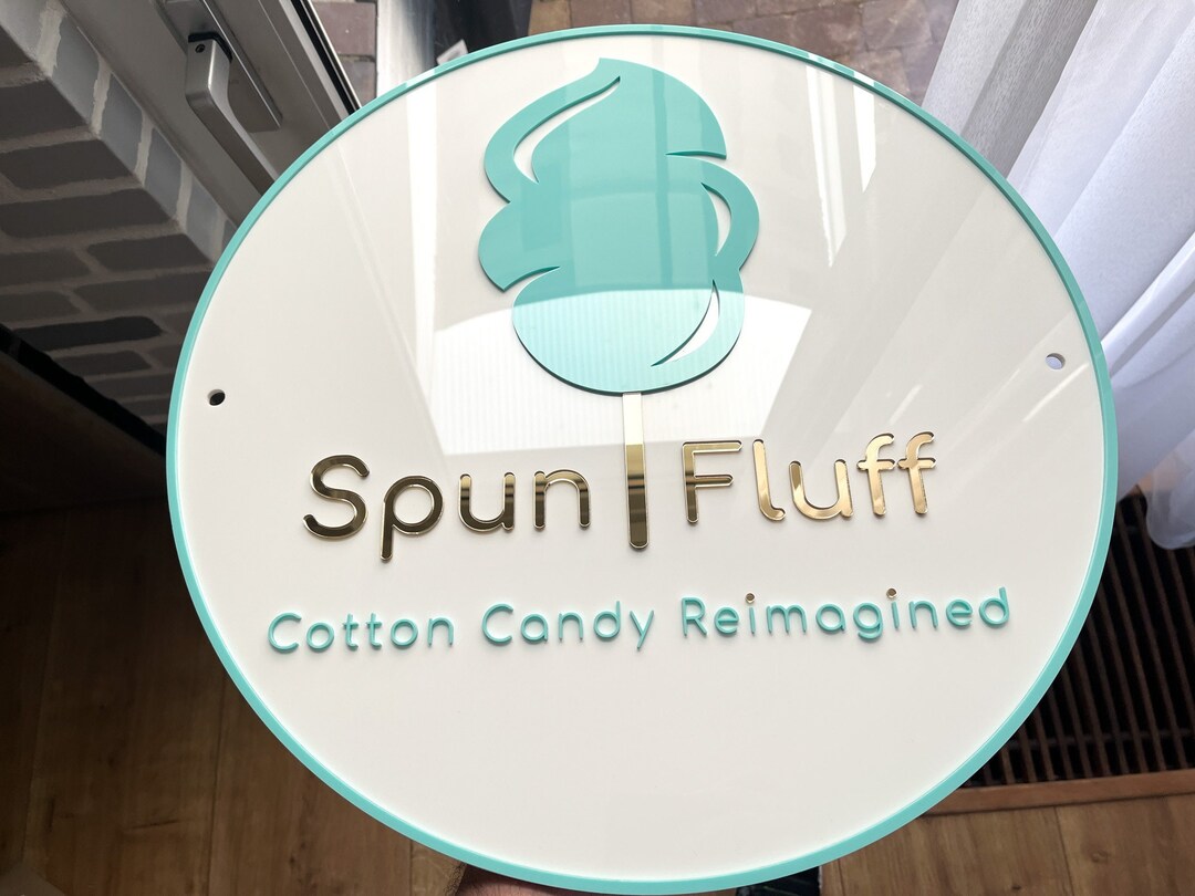 Custom Sign for Your Business With Stand Offs , All Mounting Parts ...