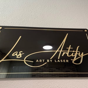 Unique Custom Made Business Sign for Your Company With Stand Offs ...