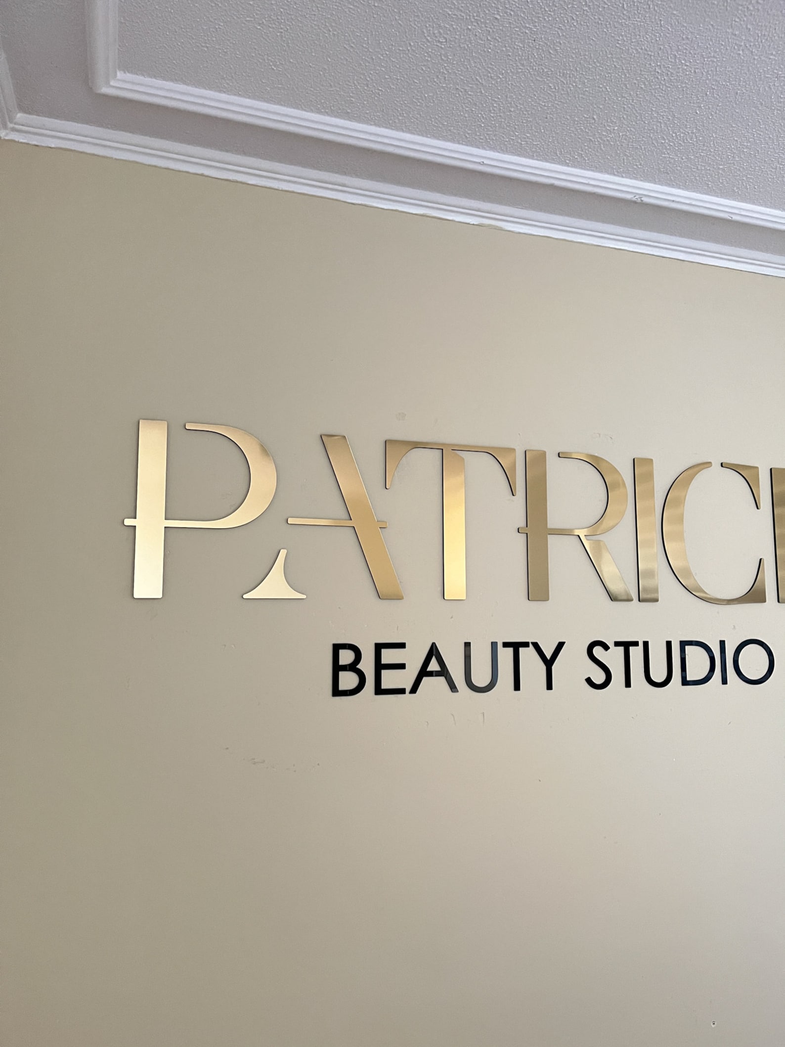 3D Wall Custom Letters, Lobby or Entryway Personalized Salon Sign - Etsy