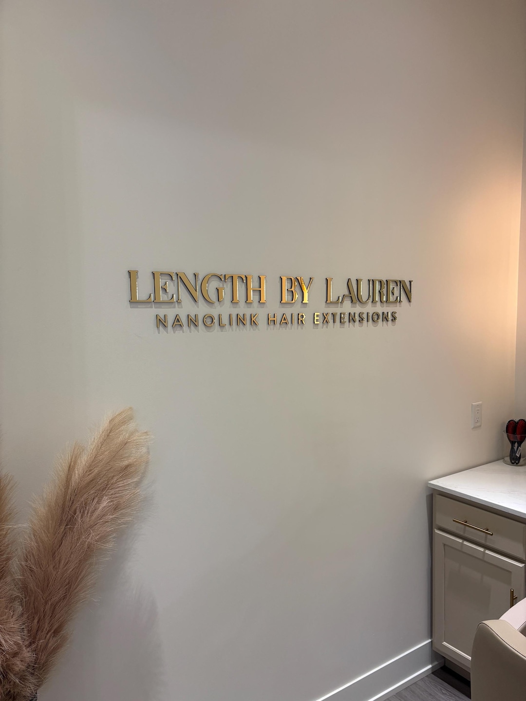 3D Wall Letters for Clinics , Reception or Entryway Large Sign, Easy to ...