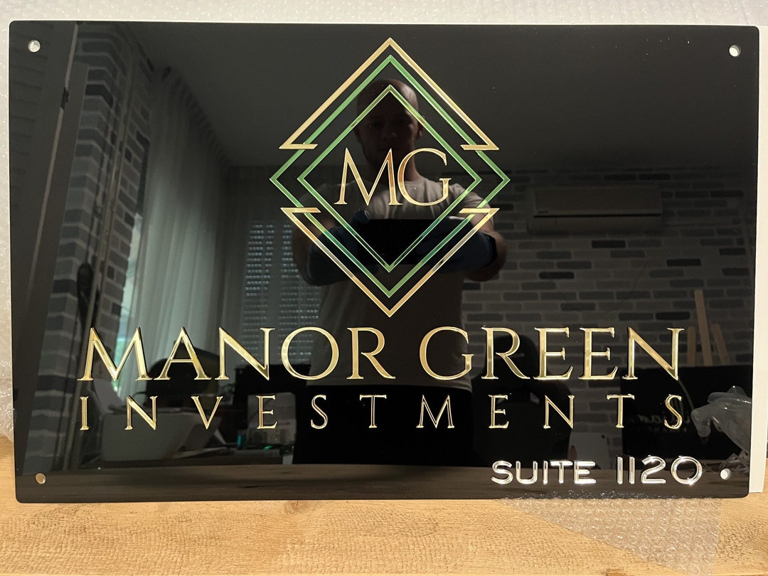 Custom Business Sign, Personalized Logo Signage for Your Business , 3D ...