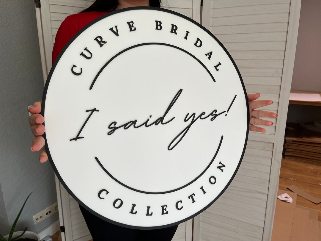 Custom Made Wedding Sign , Fully Personalized Sign, 3D Acrylic Sign ...