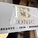 Custom Gold Letter Acrylic Business Sign, Salon Decor - Etsy