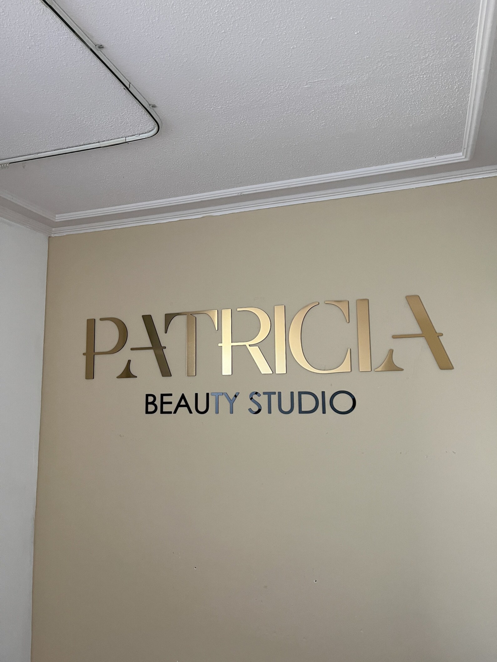 3D Wall Custom Letters, Lobby or Entryway Personalized Salon Sign - Etsy