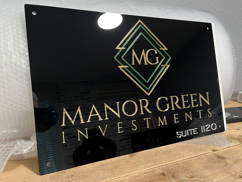 Custom Business Sign Personalized Logo Signage for Your - Etsy