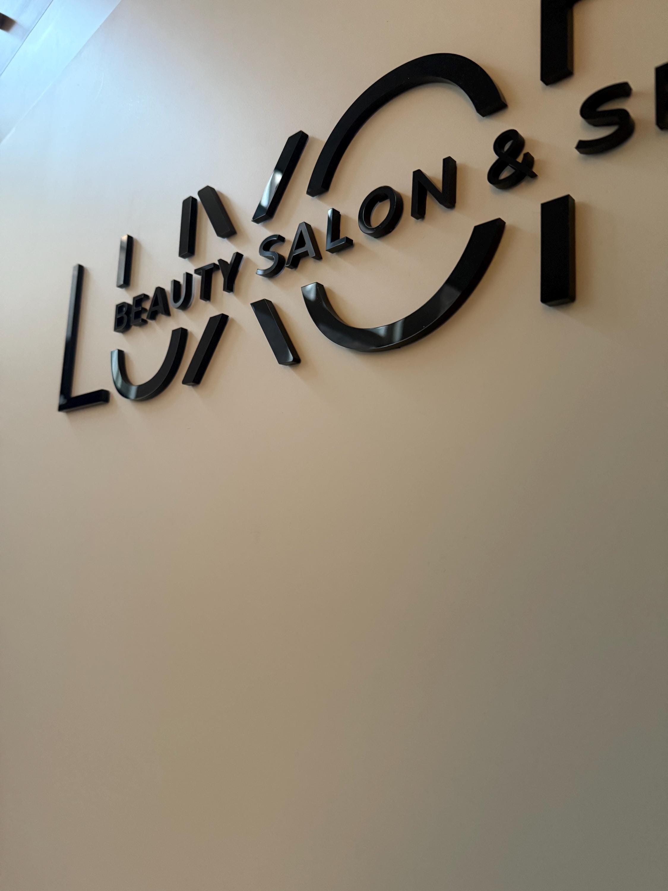 Custom Acrylic 3D Business Sign – Glossy Black Wall Letters - Etsy