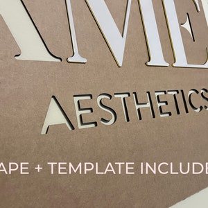 3D Wall Letters , Large Custom Acrylic Lobby Sign , Easy to Install - Etsy