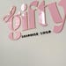 Pastel Pink 3D Acrylic Wall Sign: Custom Logo Decor for Salons. - Etsy