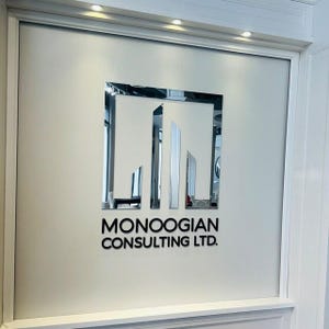 Custom 3D Acrylic Business Logo Sign – Floating Design, Wall Mounted - Etsy