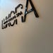 Custom Acrylic 3D Business Sign – Glossy Black Wall Letters - Etsy
