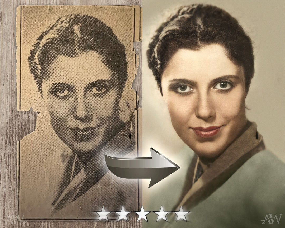 Master-level Photo Restoration Service! Vintage Photo Editing, Restore ...