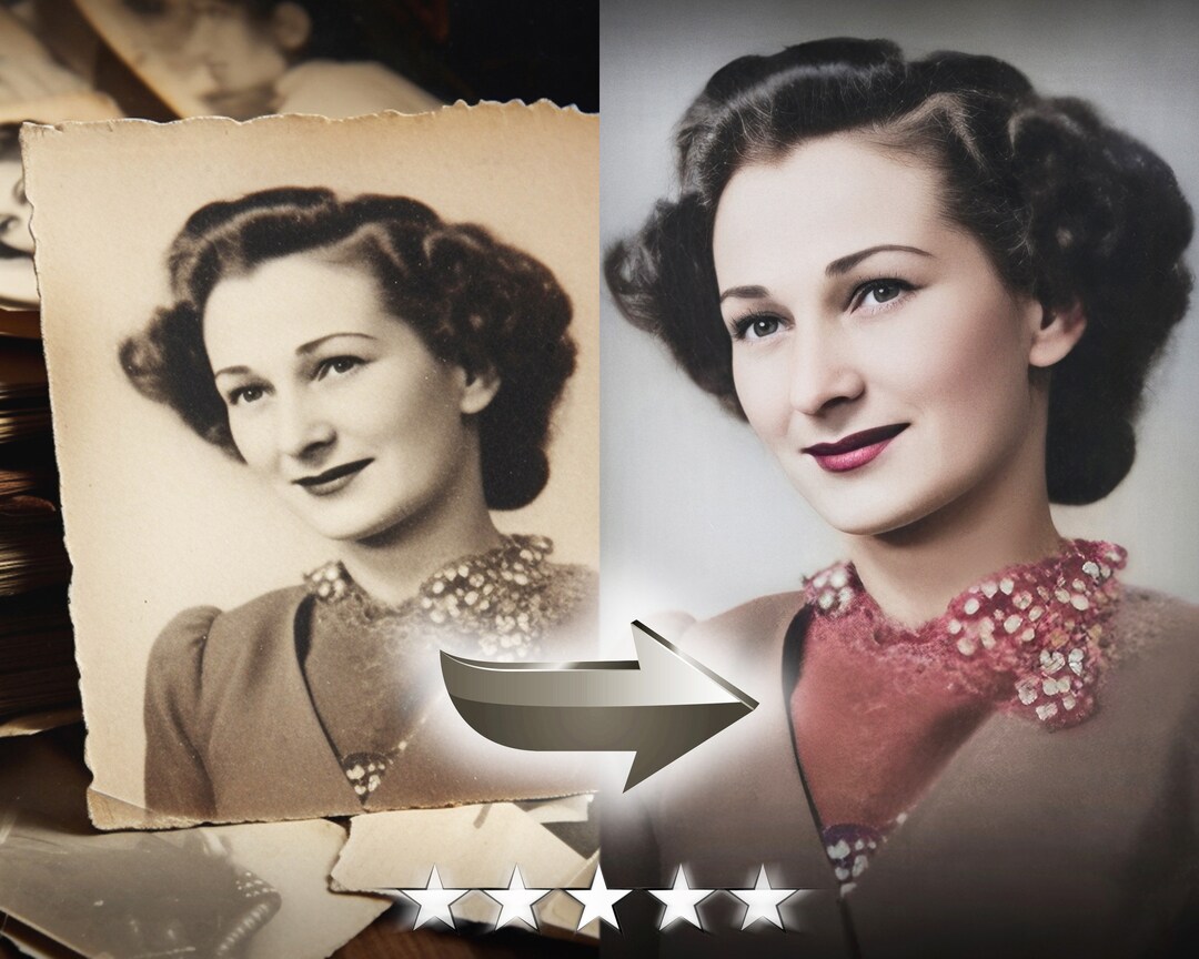 Expert Photo Colorization Service, Colorize Old Photos, Father's Day ...