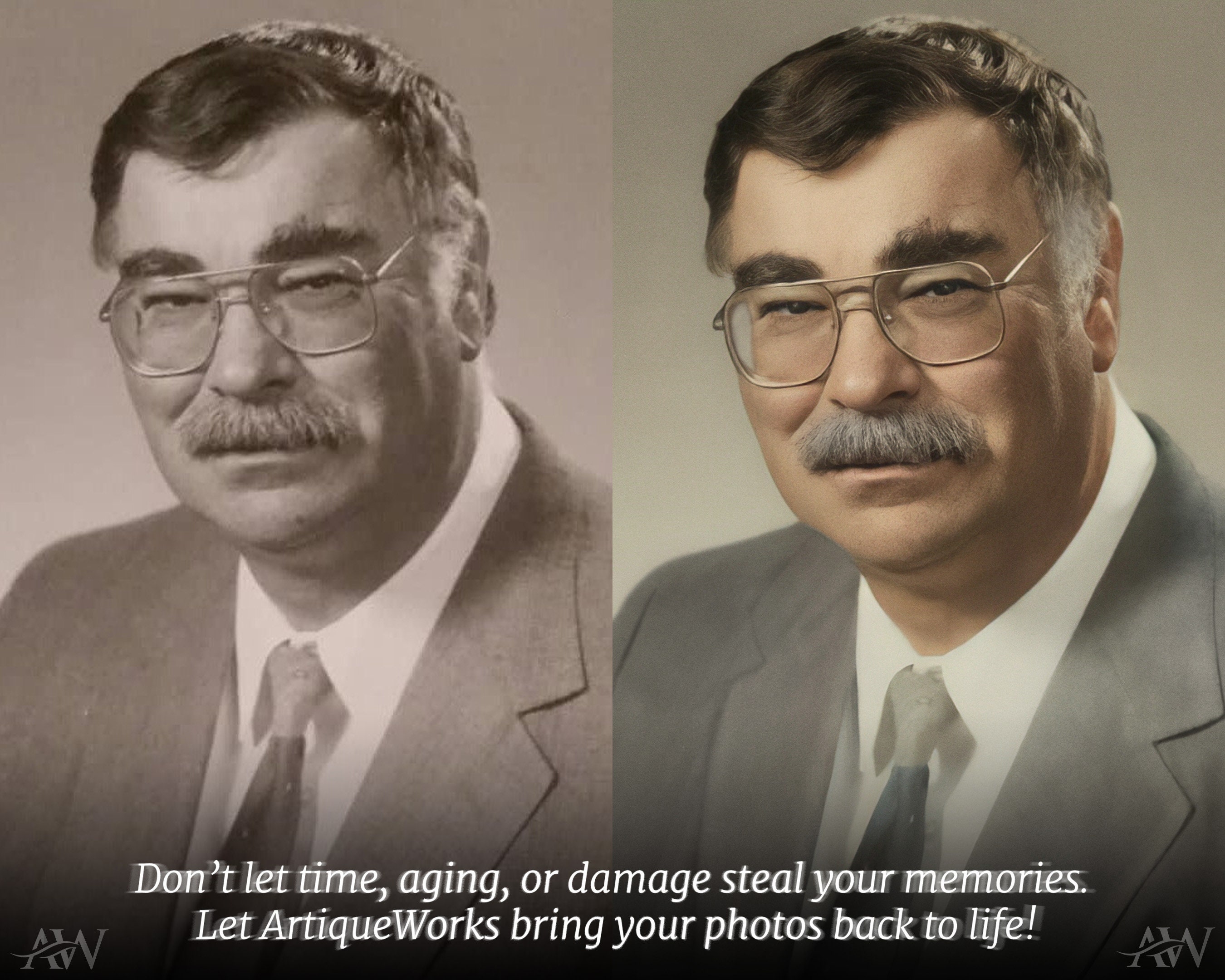 Vintage Photo Restoration Service, Restore Old Picture, Improve Photo ...