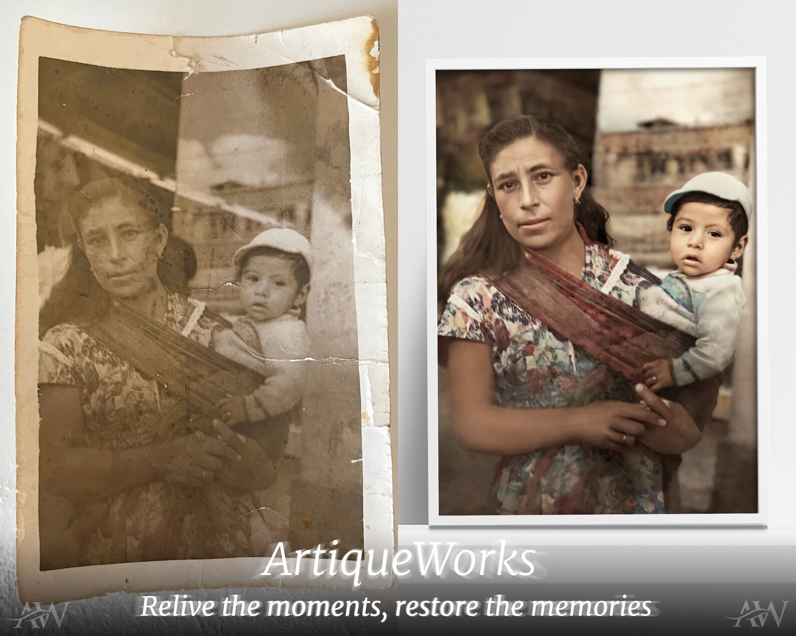 Vintage Photo Restoration Service, Restore Old Picture, Improve Photo ...