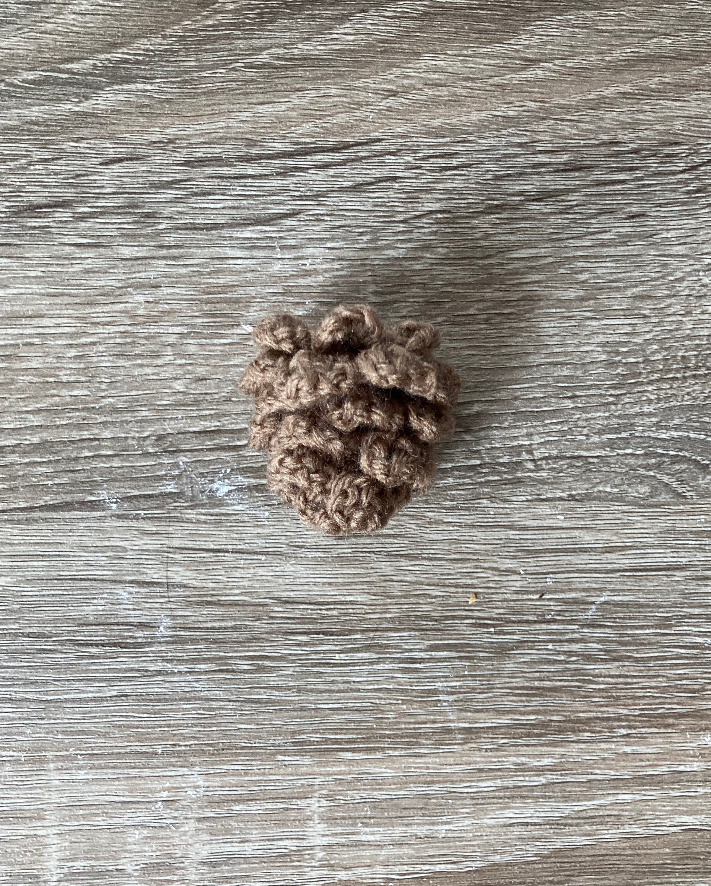Pine Cone Crochet Pattern/ Digital Download/step-by-step Photos. US ...