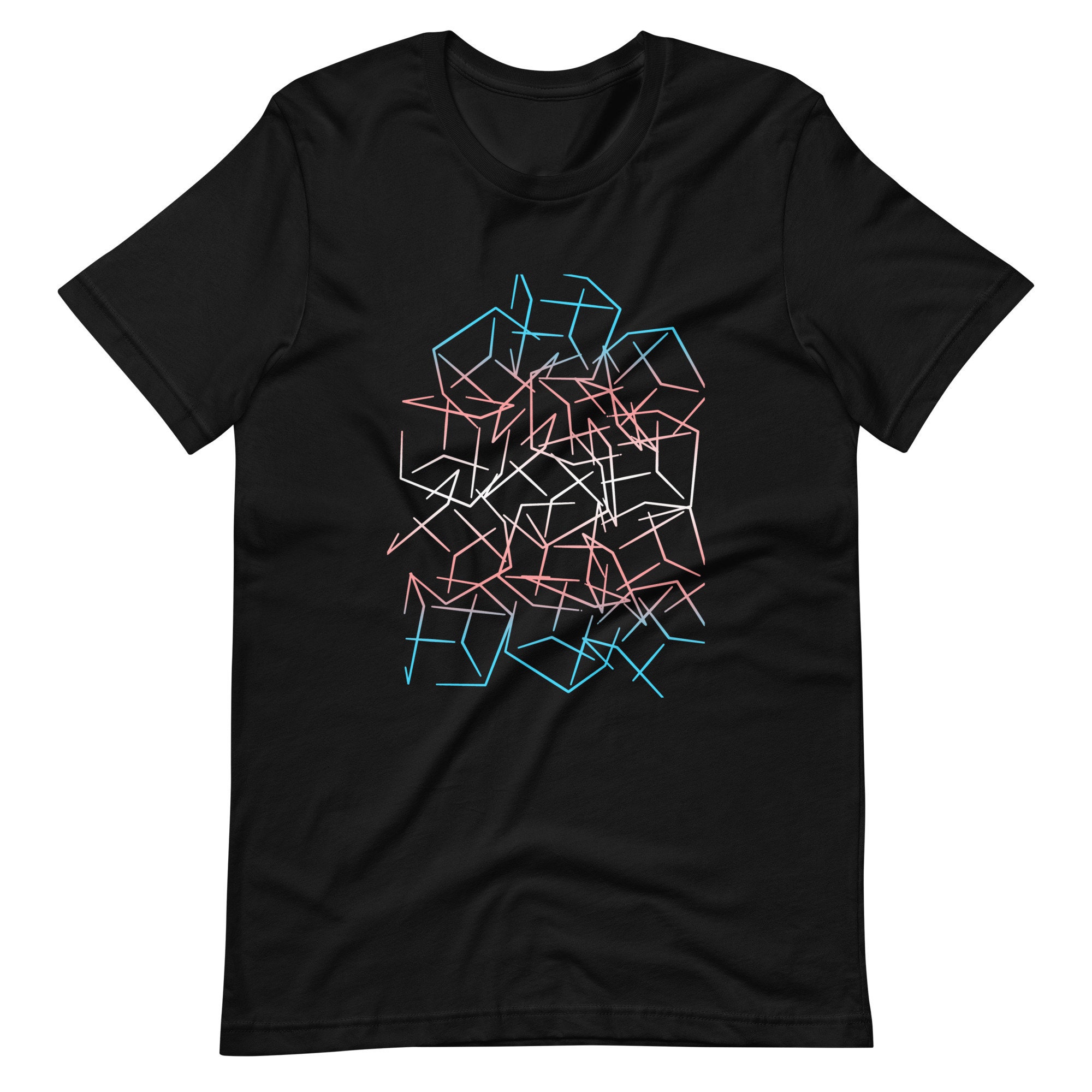 Transgender Shirt Ice Cubes Subtle Pride Shirt Transgender Pride Shirt ...