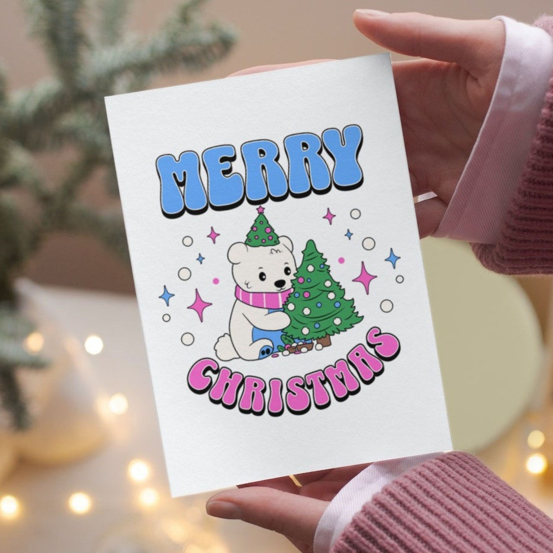 Printable Transgender Christmas Card | 5x7 Merry Christmas Printable ...