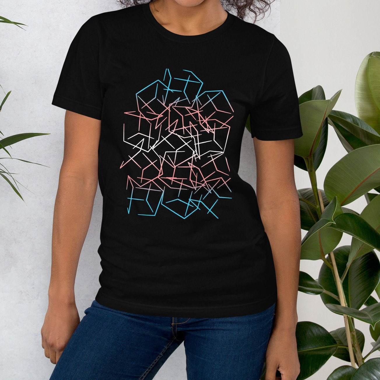 Transgender Shirt Ice Cubes Subtle Pride Shirt Transgender Pride Shirt ...