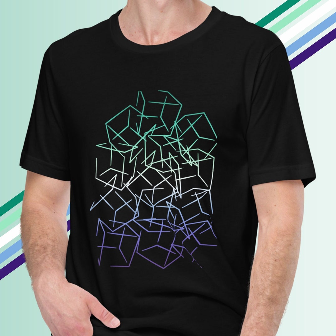 MLM Shirt Ice Cubes Subtle Pride Shirt Gay Pride Outfit Gay Gift for ...