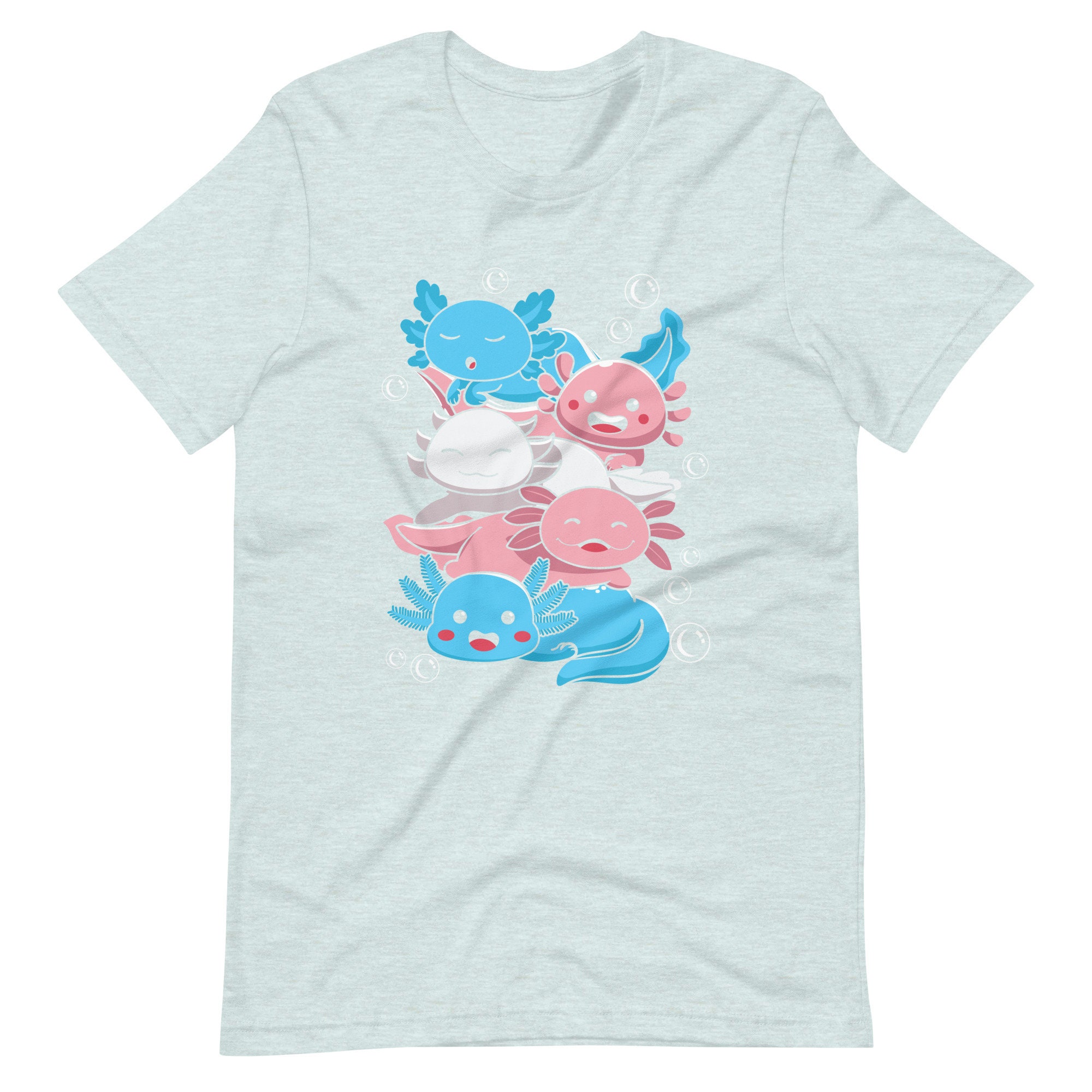 Transgender Shirt Axolotl Trans Pride Outfit Transgender Pride Shirt ...