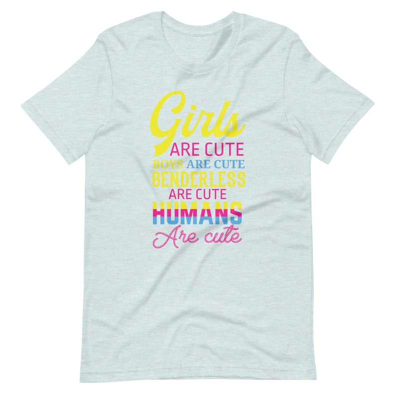 Pansexual Shirt Humans Are Cute Pansexual Pride Outfit. Pansexual Gifts ...