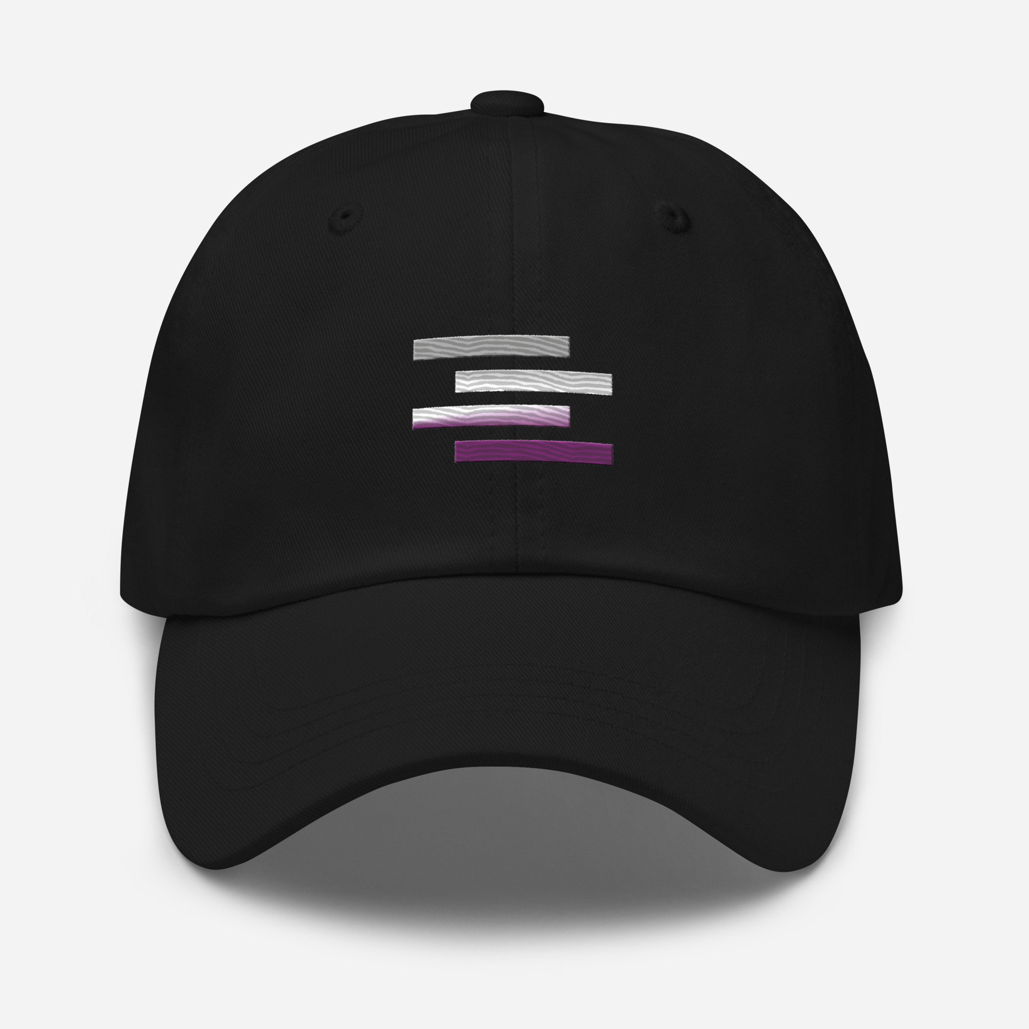Asexual Flag Hat Stripes Ace Hat Asexual Pride Hat Ace Pride - Etsy