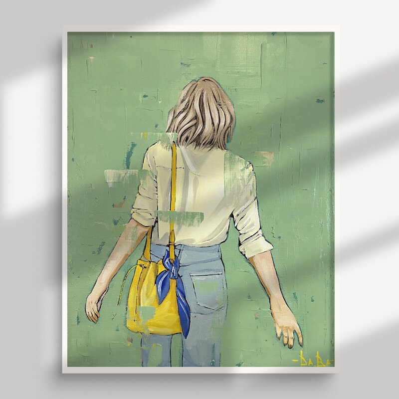 Woman Back Painting - Etsy