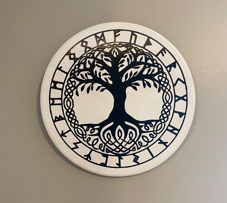 Tree of Life With Celtic Runes - Etsy