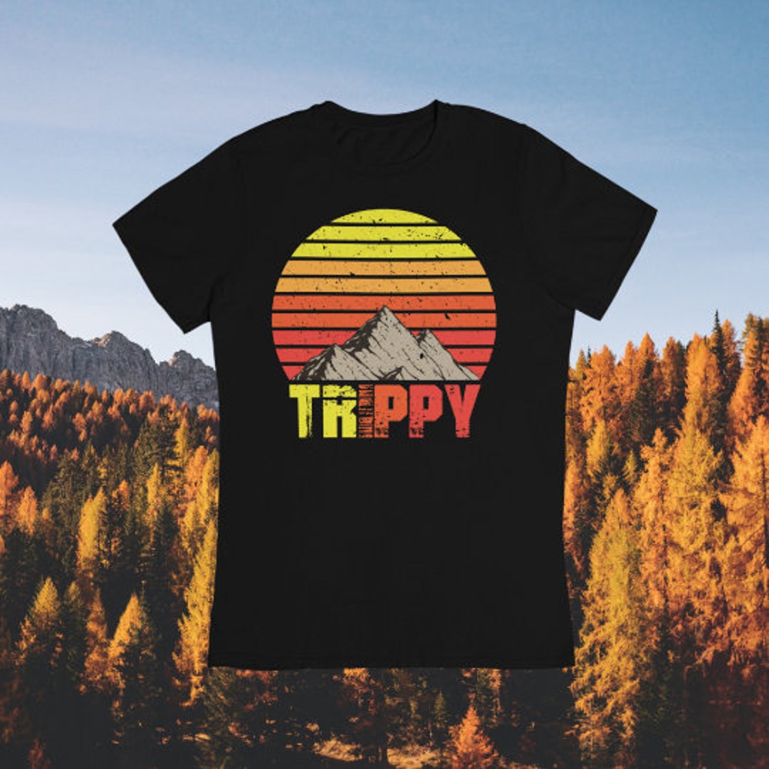 Digital "trippy" Design: PNG Digital Download for Use on T-shirts, Mugs ...