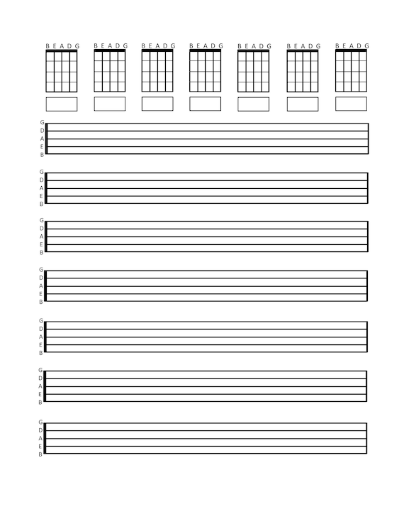 Bass Guitar Sheet Music Free Online
